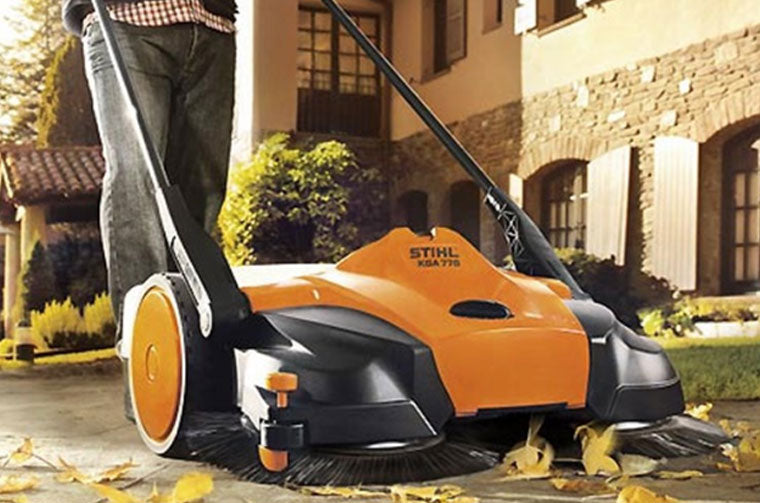 Stihl's Electric Sweeper – Douglas Forest & Garden